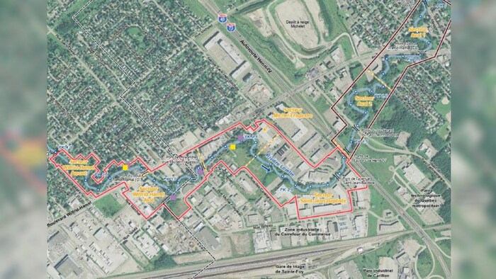 La construction du mur anti-crue de la rivière Lorette débutera au ...