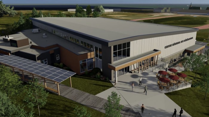 Les travaux reprennent pour le Centre régional des générations à Caraquet | Radio-Canada