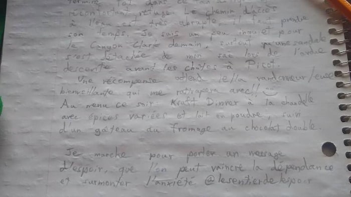 Une traversée de la Gaspésie en solo pour lutter contre la dépendance ...
