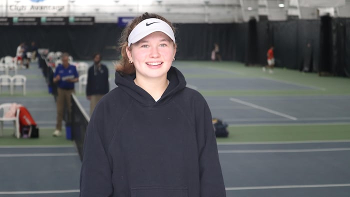 La Celebrini Qui A Préféré Le Tennis Au Hockey Radio Canada