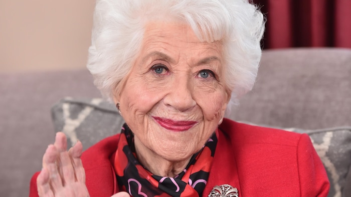 Charlotte Rae, interprète d'Edna Garrett dans Drôle de vie, s'est ...