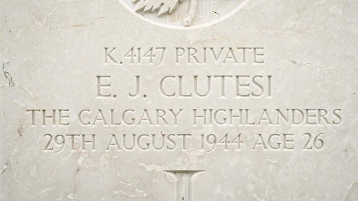 Edward Clutesi, soldat autochtone tombé en 1944 | Radio-Canada