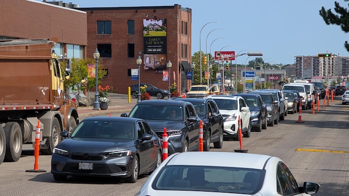 Le centre-ville de Moncton paralysé par la circulation et les travaux ...