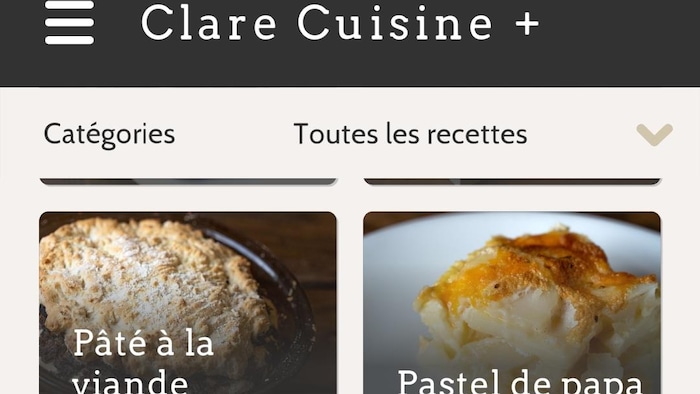 Une application pour découvrir des recettes de la Baie Sainte-Marie ...