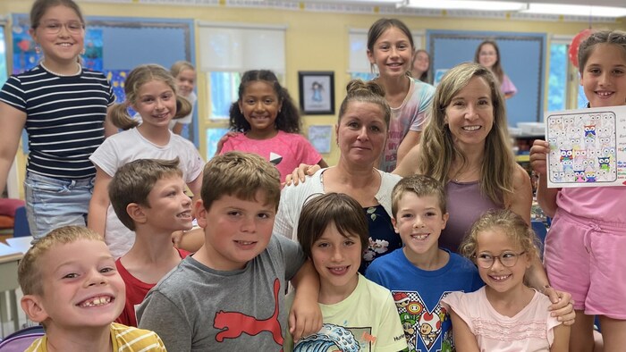 Bilan d’une année à deux dans une classe de Bécancour | Radio-Canada