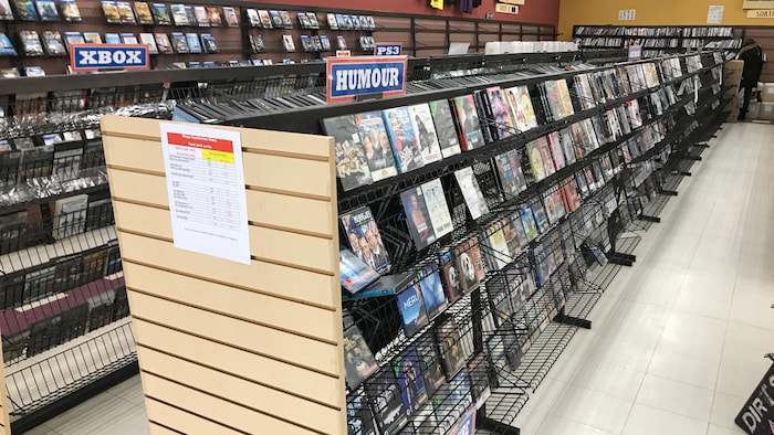 Le club vidéo Super choix fermera ses portes à Rouyn-Noranda | Radio-Canada