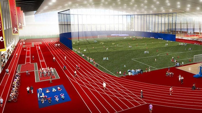 À Calgary, le projet d’un nouveau complexe sportif intérieur se ...
