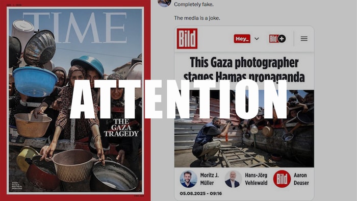 Famine à Gaza : Non, cette image du magazine Time n’a pas été mise en ...