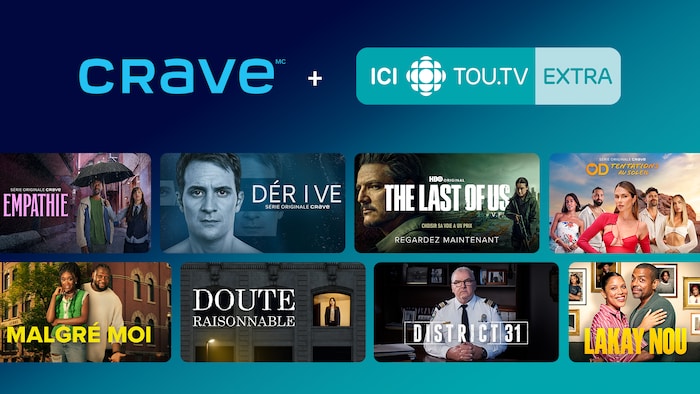 Crave et ICI TOU.TV Extra regroupés dans un même abonnement | Radio-Canada