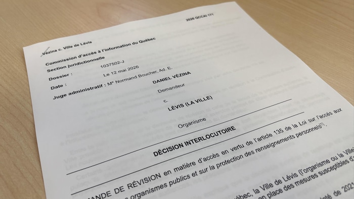La Ville de Lévis rappelée à l’ordre par la Commission d’accès à l ...