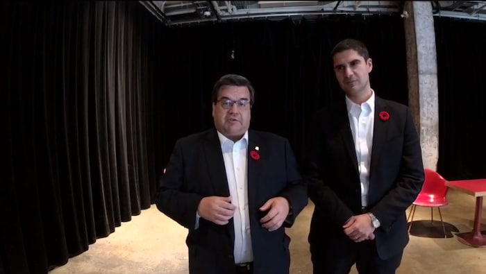 Denis Coderre aura Harout Chitilian et Russell Copeman à ses côtés ...