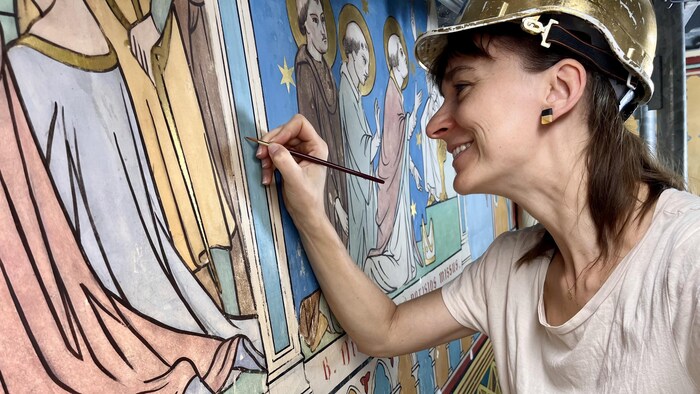 Ces artisans qui ont fait renaître Notre-Dame de Paris | Radio-Canada