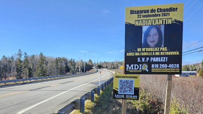 De l’affichage et des codes QR dans l’espoir de retrouver Nadia Lantin ...