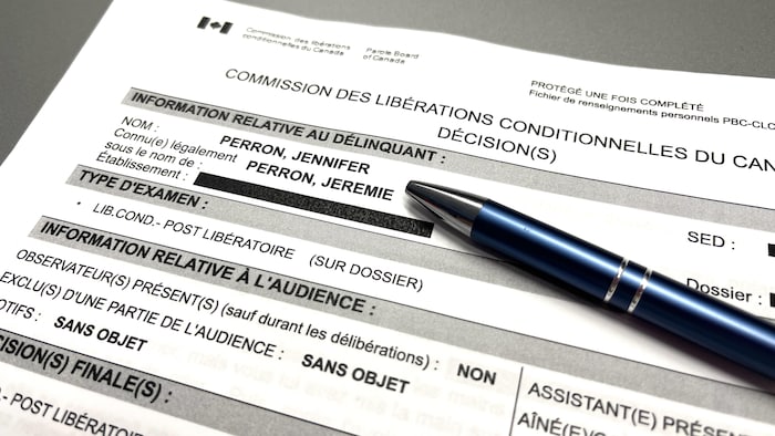 La délinquante transgenre Jennifer Perron veut retrouver sa liberté ...