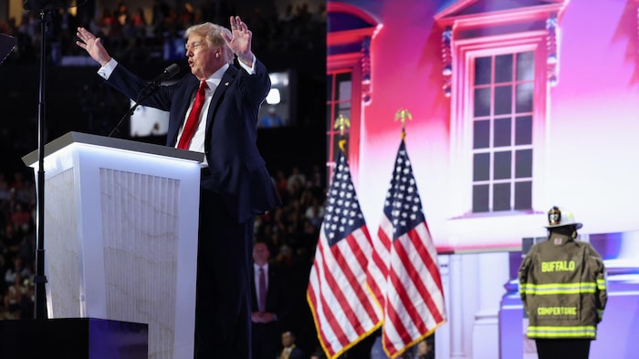 « Je ne suis pas censé être ici », dit Donald Trump à la convention ...