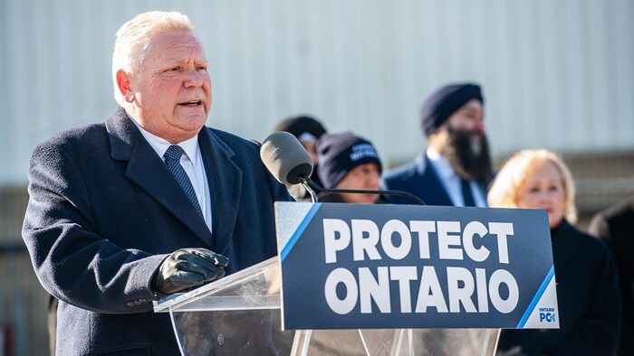 Élections en Ontario : Doug Ford sert une volée de bois vert à Donald ...