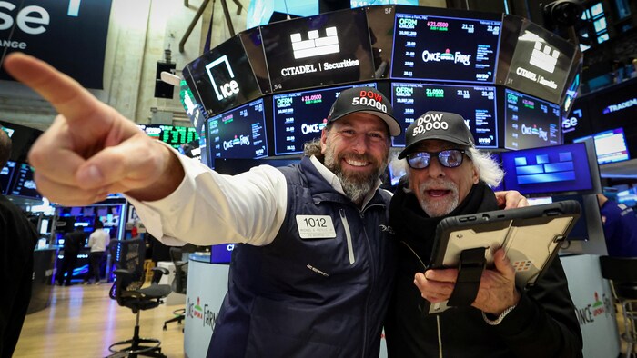 Le Dow Jones dépasse les 50 000 points pour la première fois de son ...