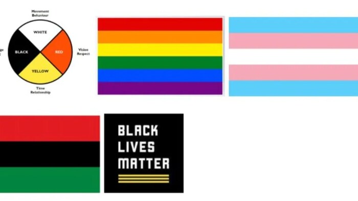 Un dessin antiraciste dans une rue du centre-ville de Sudbury | Radio ...