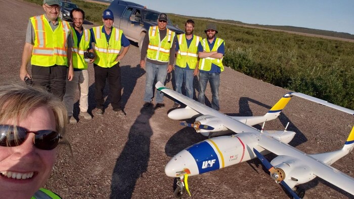 Un projet de cartographie teste l’utilisation de drones dans l’Arctique ...