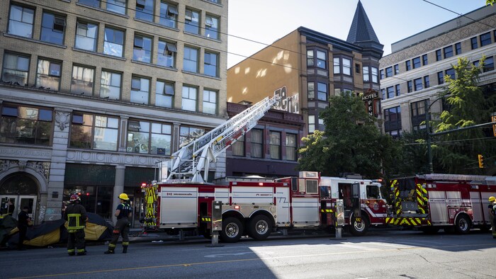 Deux incendies dans des immeubles du Downtown Eastside | Radio-Canada