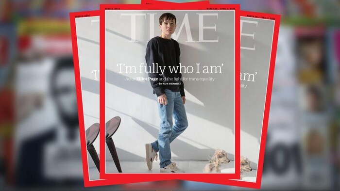 Elliot Page fait la une du magazine Time | Radio-Canada