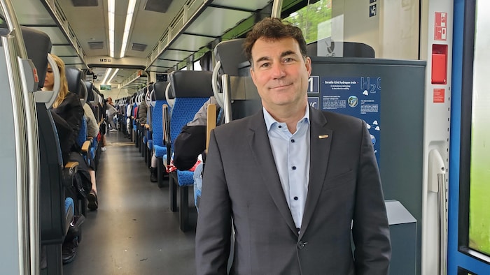 Premier voyage du « train le plus vert du monde » en Amérique du Nord ...