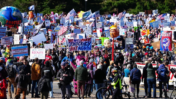 Vague de manifestations contre Trump aux États-Unis, la troisième en ...