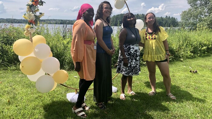 Un premier Afro pique-nique chic pour Black Estrie | Radio-Canada