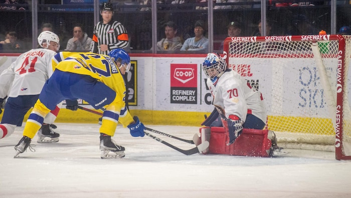 De Lausanne aux Pats de Regina, le gardien franco-suisse Ewan Huet ...