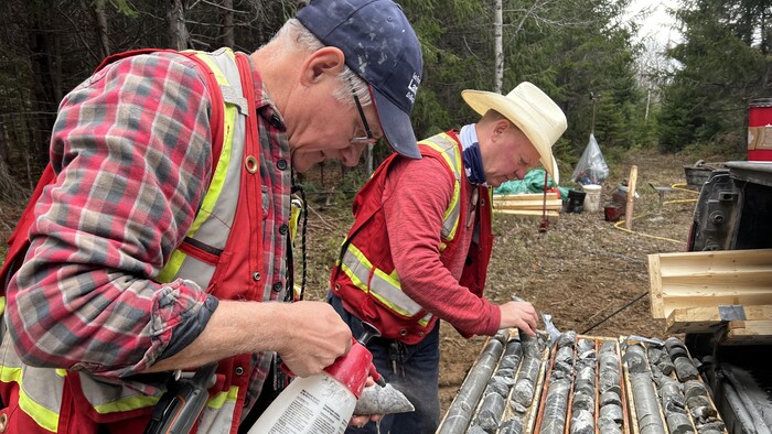L’exploration va bon train au camp minier de Bathurst | Radio-Canada