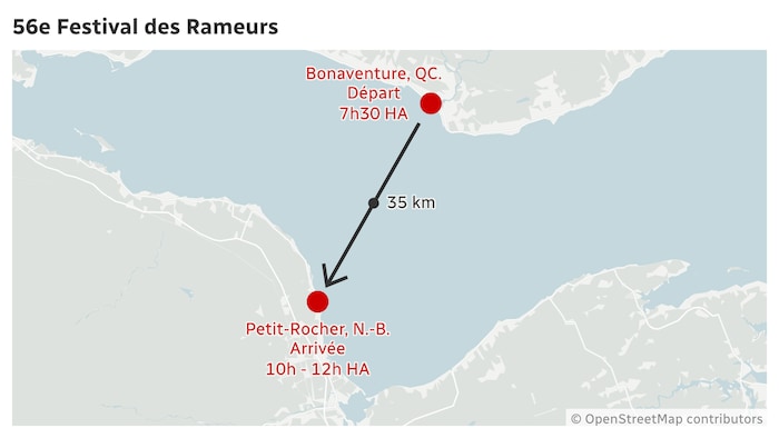 Le Festival des rameurs de Petit-Rocher, un « succès » pour la 56e ...
