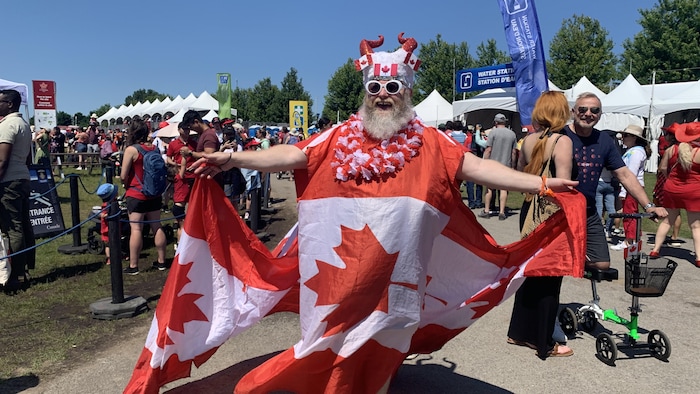 [En images] La capitale célèbre la fête du Canada | Radio-Canada