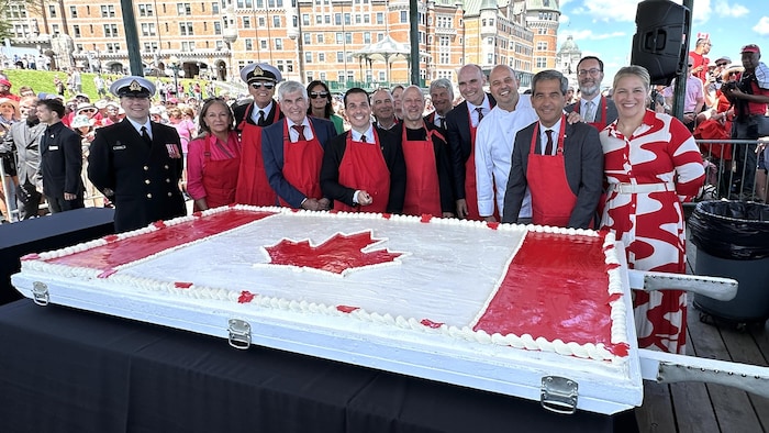 La fête du Canada célébrée en grand à Québec | Radio-Canada