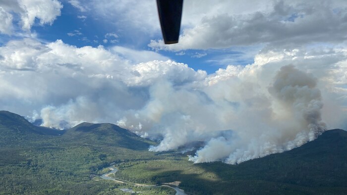 Feux de forêt : la Première Nation de Takla Lake et des quartiers de ...