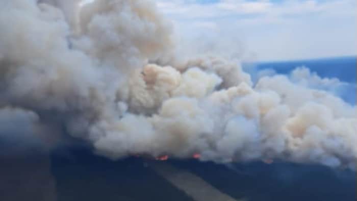 La pluie s’amène en renfort pour combattre les feux de forêt | Radio-Canada