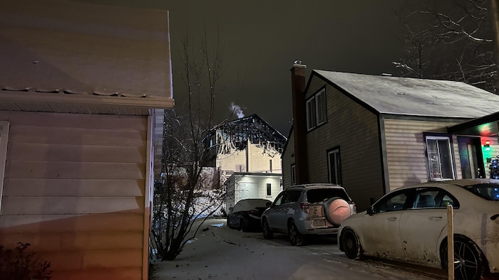Une résidence unifamiliale de la rue Murray à Sherbrooke détruite par ...