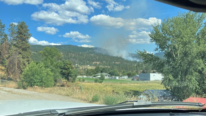Le feu de forêt à l’est de Kelowna est désormais contenu | Radio-Canada