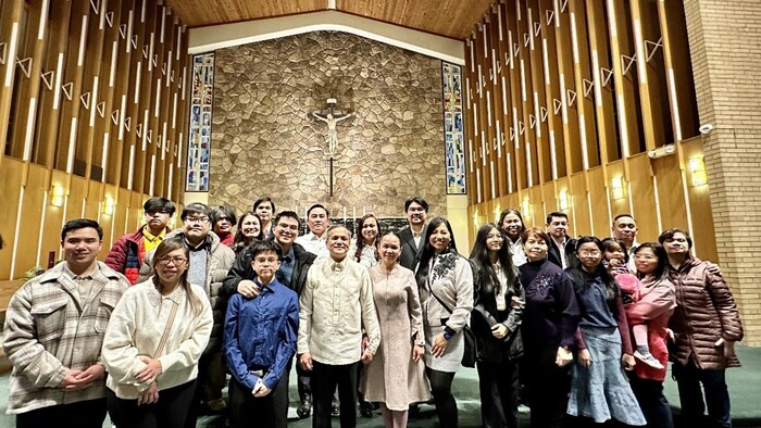 Silipin ang naganap na unang Simbang Gabi sa Calgary | Radio-Canada.ca