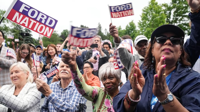 Un « Ford Fest » organisé dans un double contexte électoral | Radio-Canada