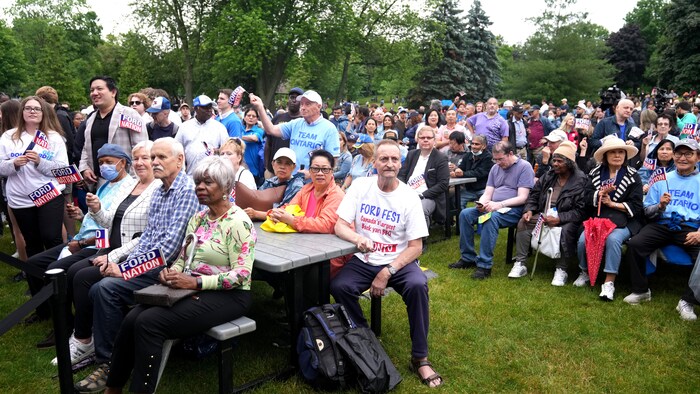 Un « Ford Fest » organisé dans un double contexte électoral | Radio-Canada