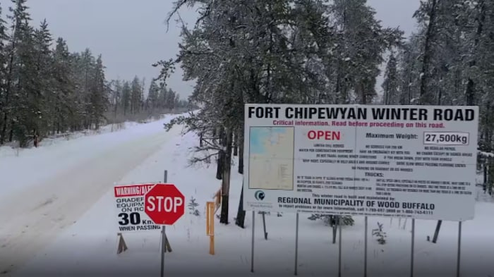 Le réchauffement climatique menace la route d’hiver de Fort Chipewyan ...