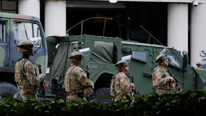 Manifestations en Californie : Trump déploie des militaires de la Garde ...