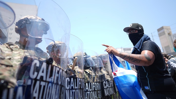 Manifestations en Californie : Trump déploie des militaires de la Garde ...