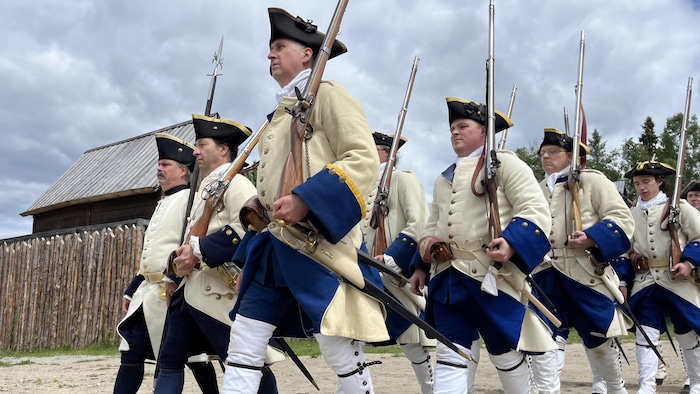 Une reconstitution historique au Site de la Nouvelle-France avant la ...