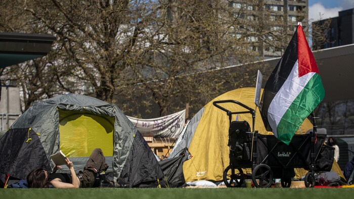 Au jour 2 du campement à UBC, l’Université note des conduites ...