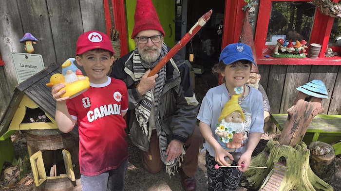 Le parc des gnomes de Bécancour retrouve sa magie | Radio-Canada