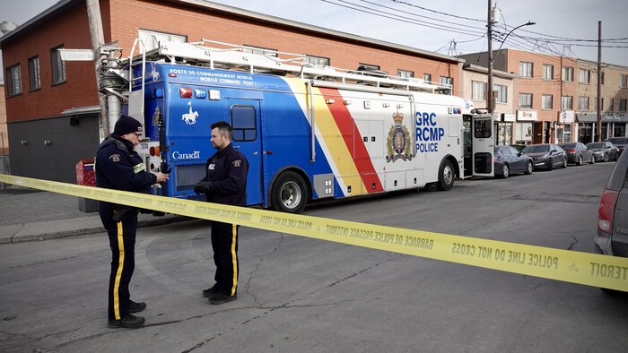 Frappes importantes de la GRC dans Montréal-Nord et dans Saint-Léonard ...