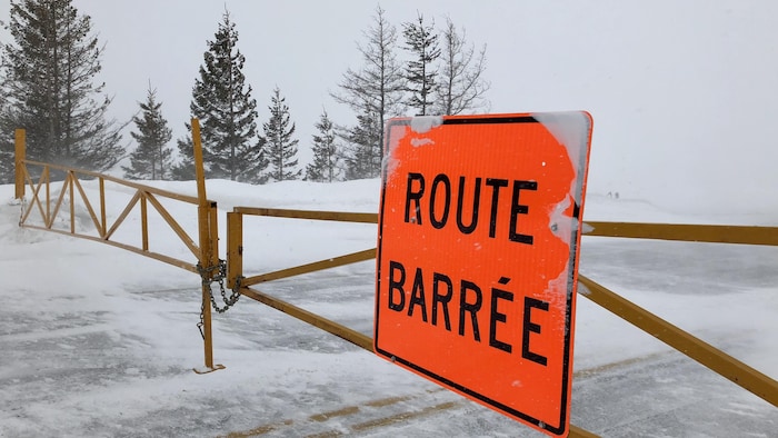 Une partie de la Route Principale d'Authier-Nord fermée à la ...