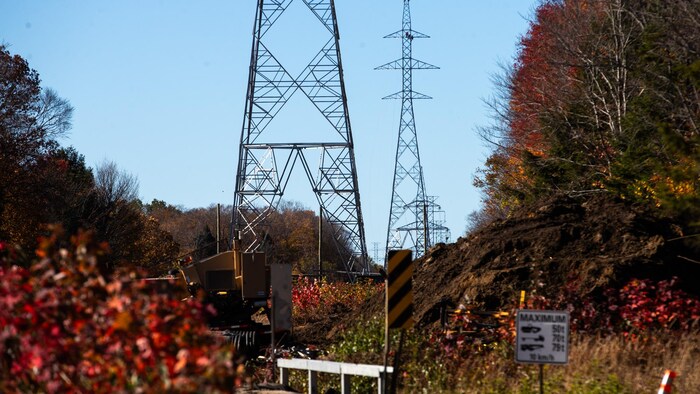 Hydro-Québec agit d’urgence au parc de la rivière Batiscan | Radio-Canada