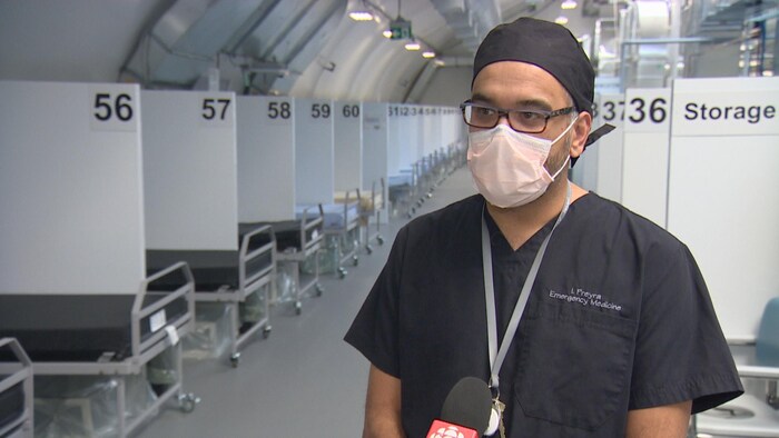 Des hôpitaux de campagne prêts à fonctionner en Ontario | Radio-Canada